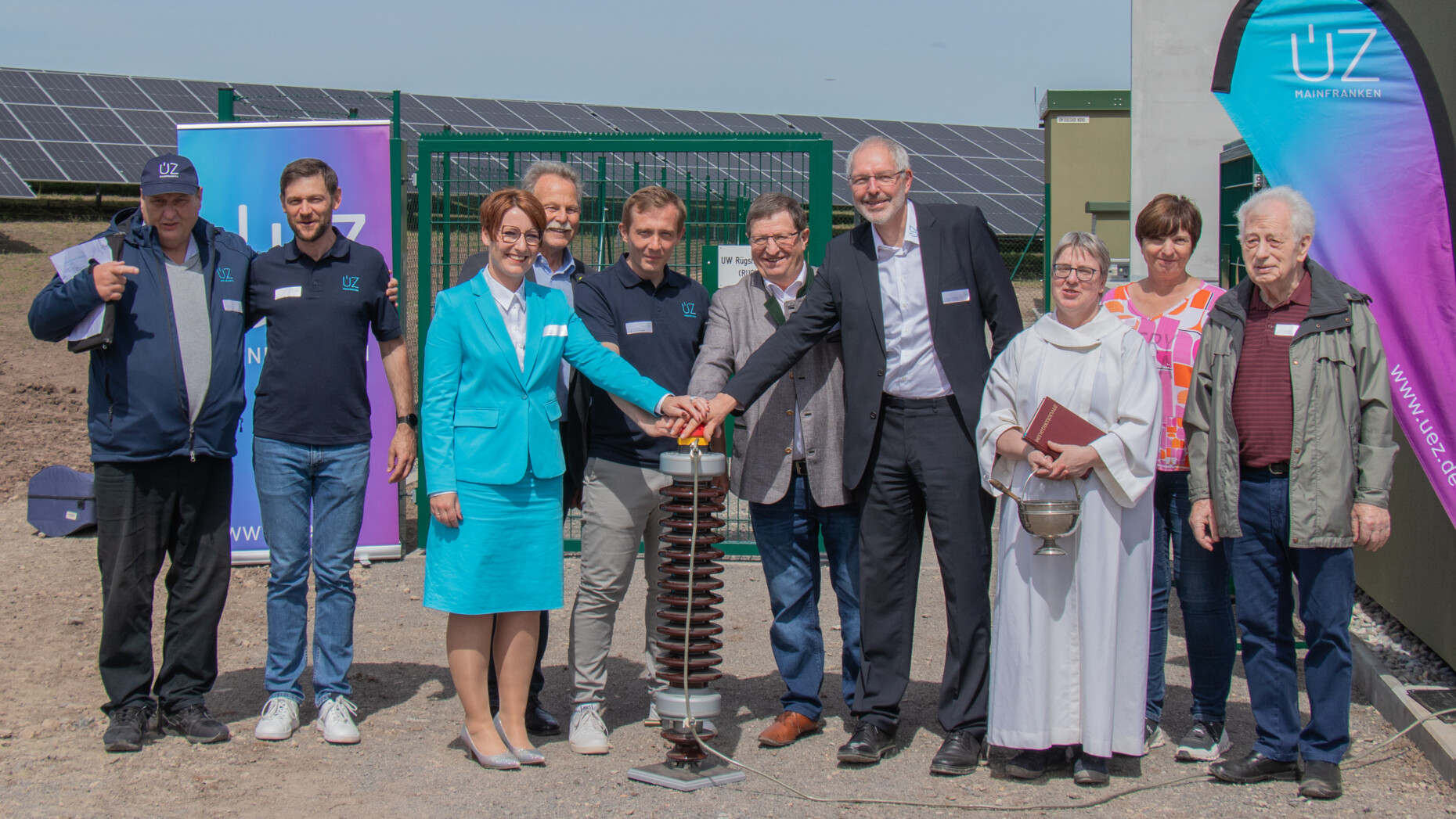 Großer Schritt Richtung Energiewende - 2024 - News - ÜZ Mainfranken